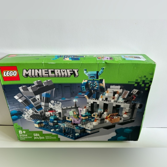 Lego | Toys | Lego Minecraft The Deep Dark Battle 2246 Warden Arbalest ...